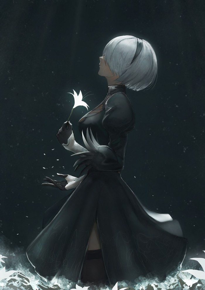 Crystal A2 2B и Лив Art#143 Yorha 2B Nier Yorha A2 YoRHa Type A No.2 ...